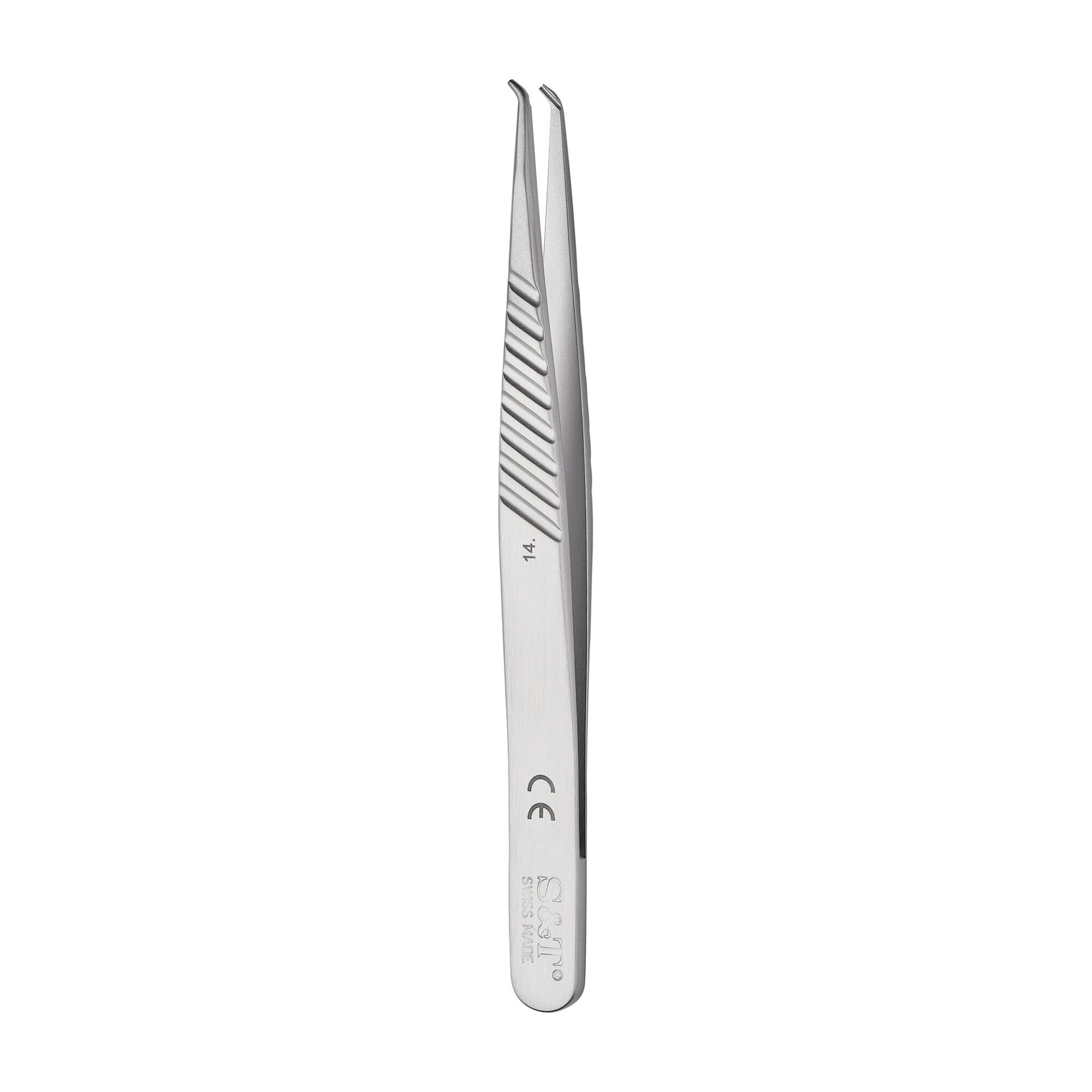 S&T Vessel Cannulation Forceps | 0.35 mm OD | 00608-11